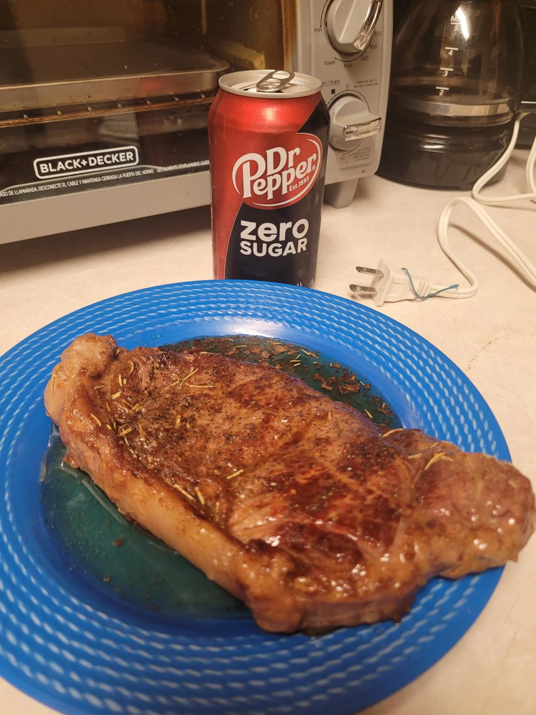 Brown Butter Rosemary NY Strip. | Scrolller