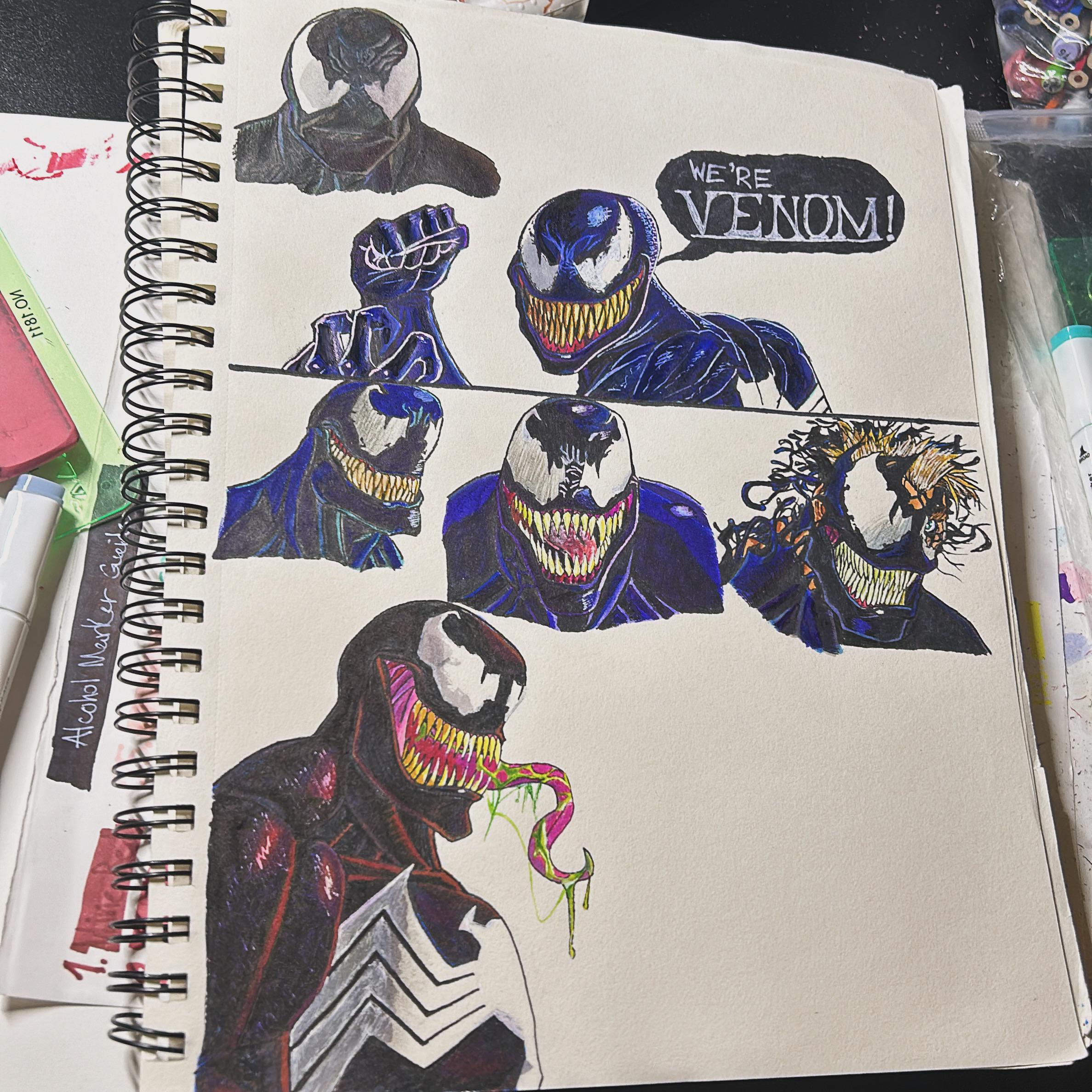 Venom Art. | Scrolller