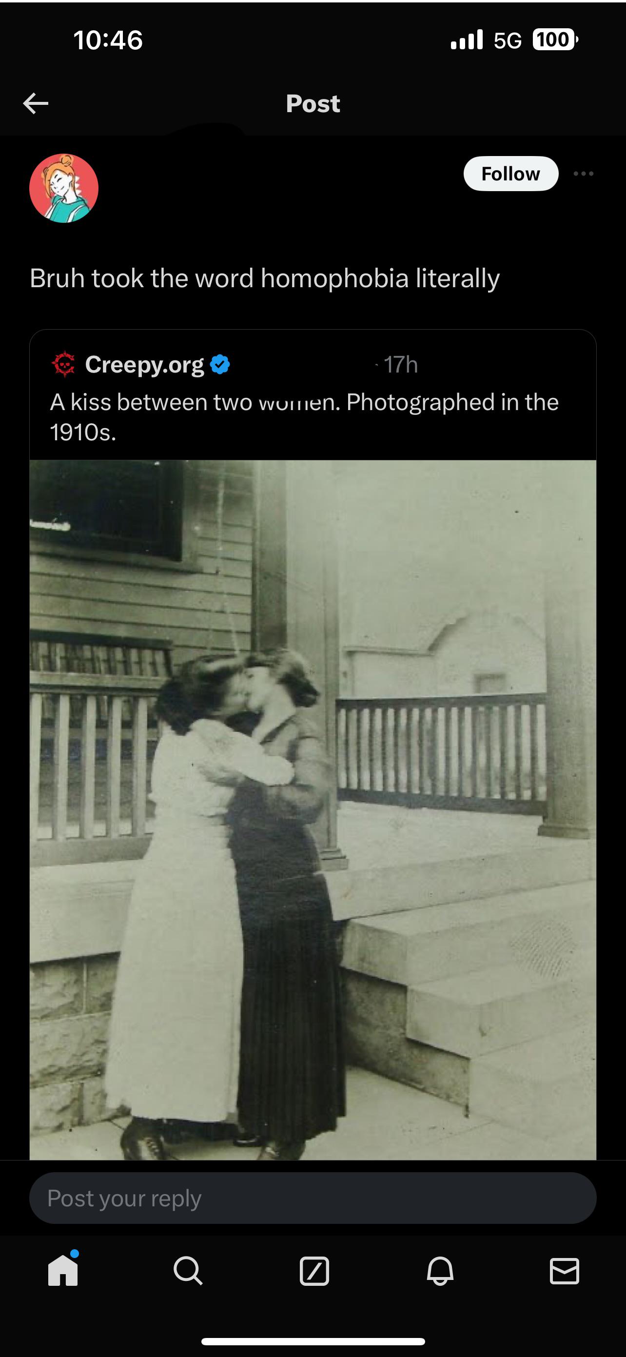 Blud is scared of the LGBTQ+ | Scrolller