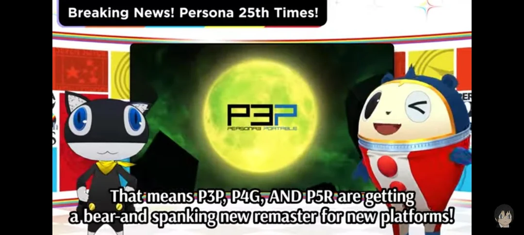 So maybe it is possible that P3P has cutscenes? | Scrolller