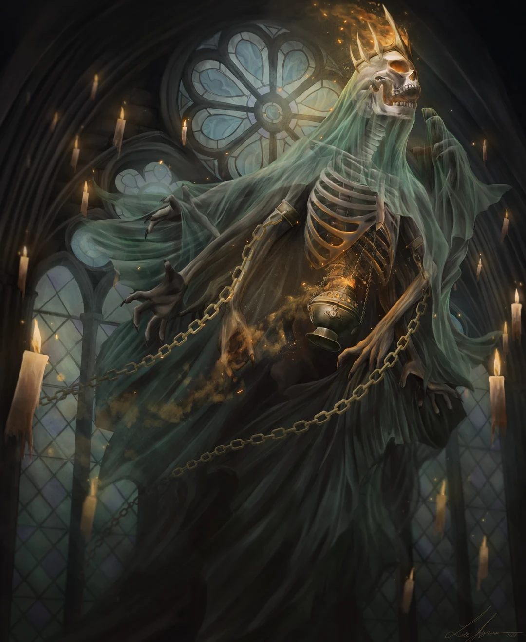 Shackled Wraith by Luke Fitzsimons | Scrolller