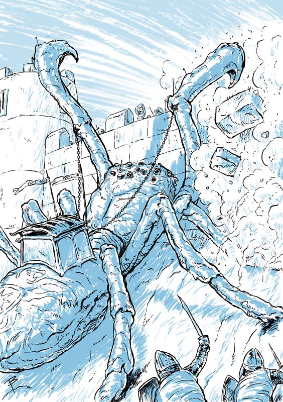 Siege Spider by Jerry Boucher (me) | Scrolller