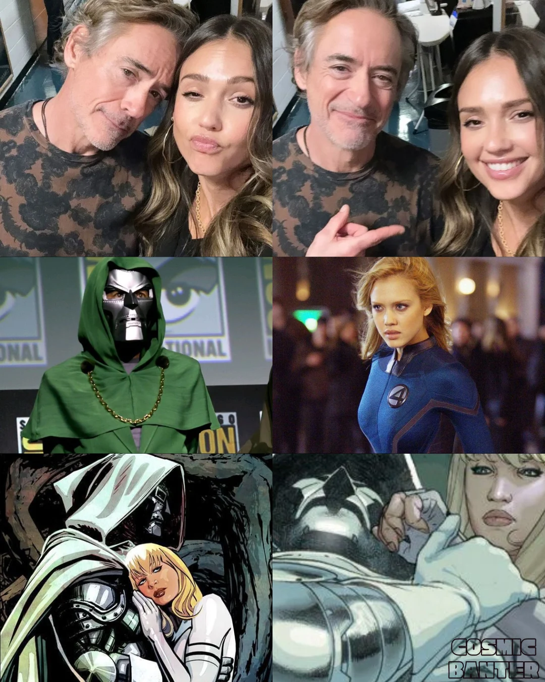 Rdj And Jessica Alba Together 🔥👀 | Scrolller