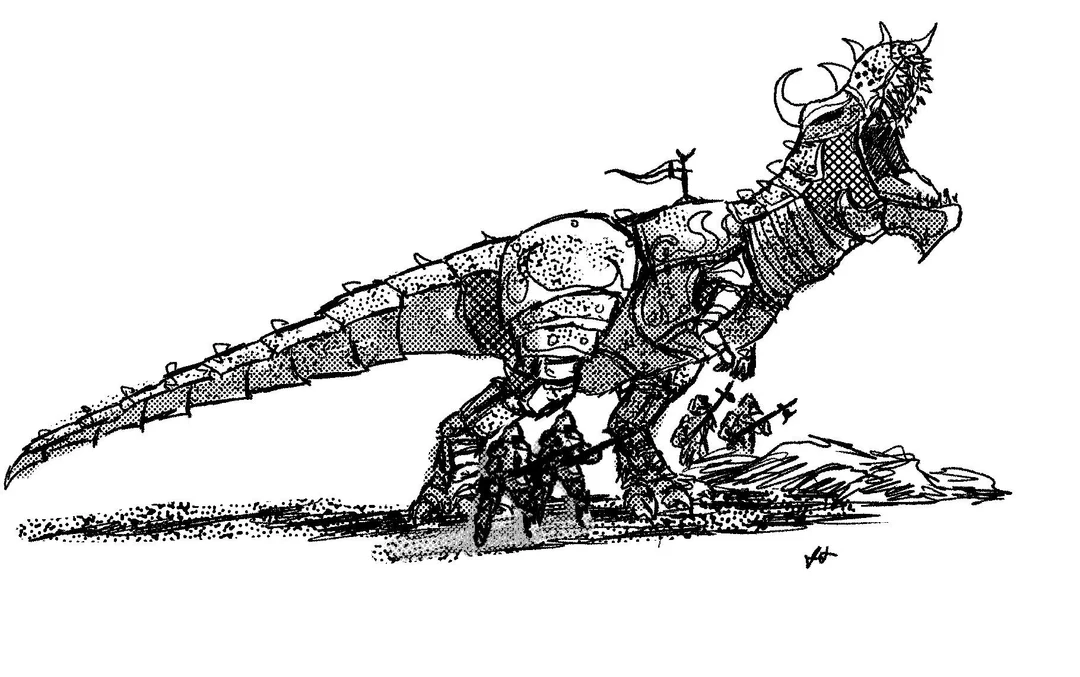 Armored T-Rex | Scrolller