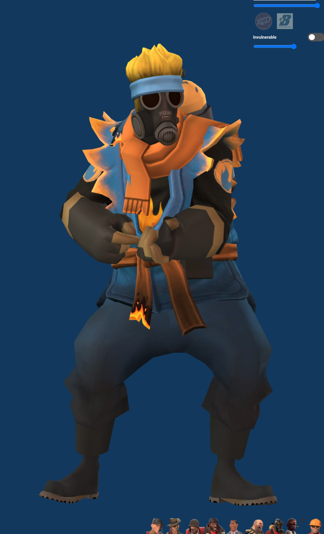 What looks better for my Super Saiyan Goku pyro? | Scrolller