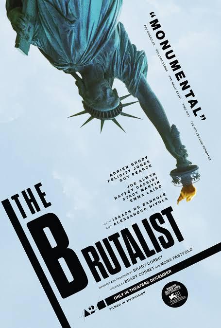 The Brutalist (2025) poster is upsidedown | Scrolller