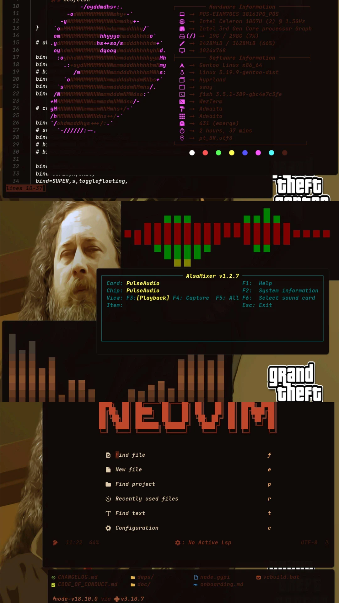[Hyprland] my basic on gentoo | Scrolller