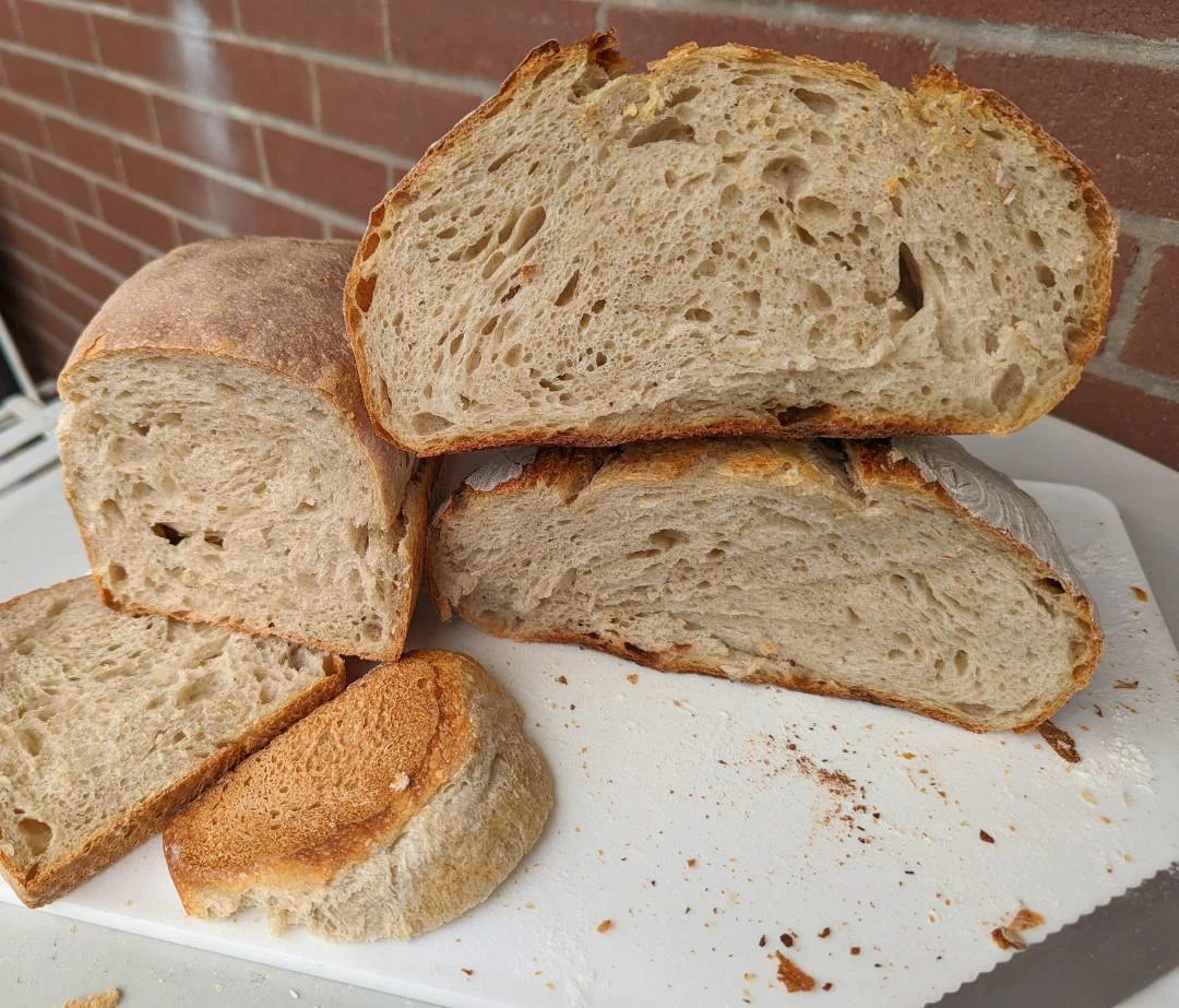 First time using rye flour in my sourdough and I'm never going back. It's so good! | Scrolller