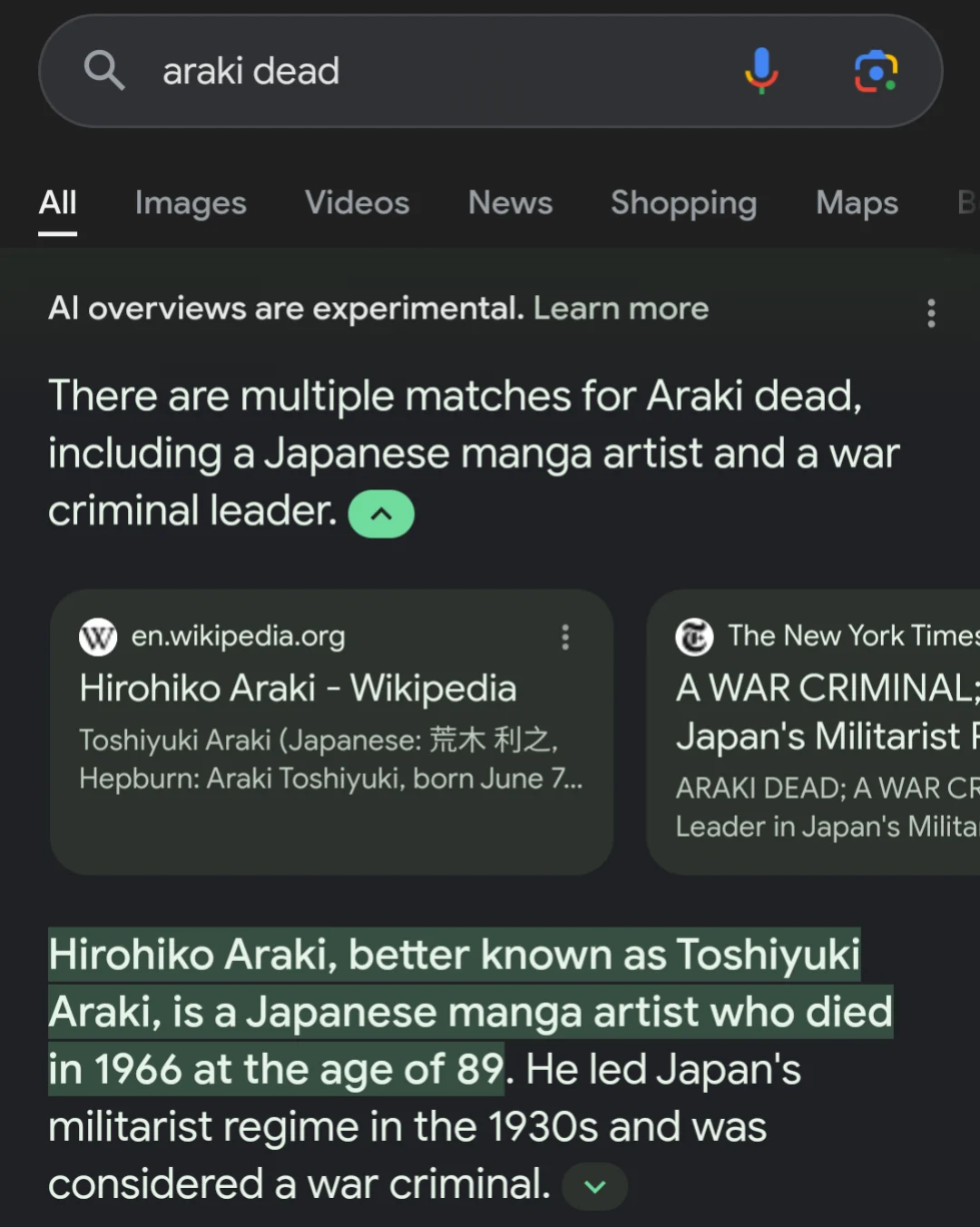 Araki must have worked alongside Stroheim | Scrolller