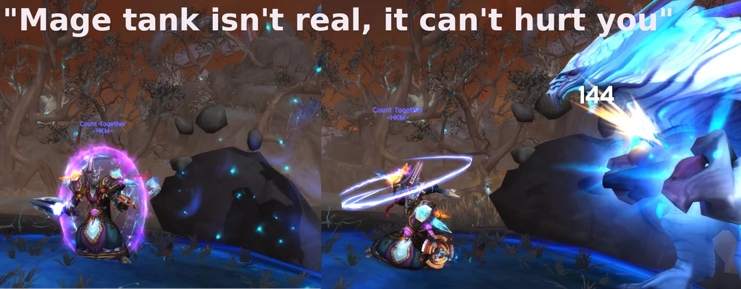 Mage Tank is the future, old man. | Scrolller