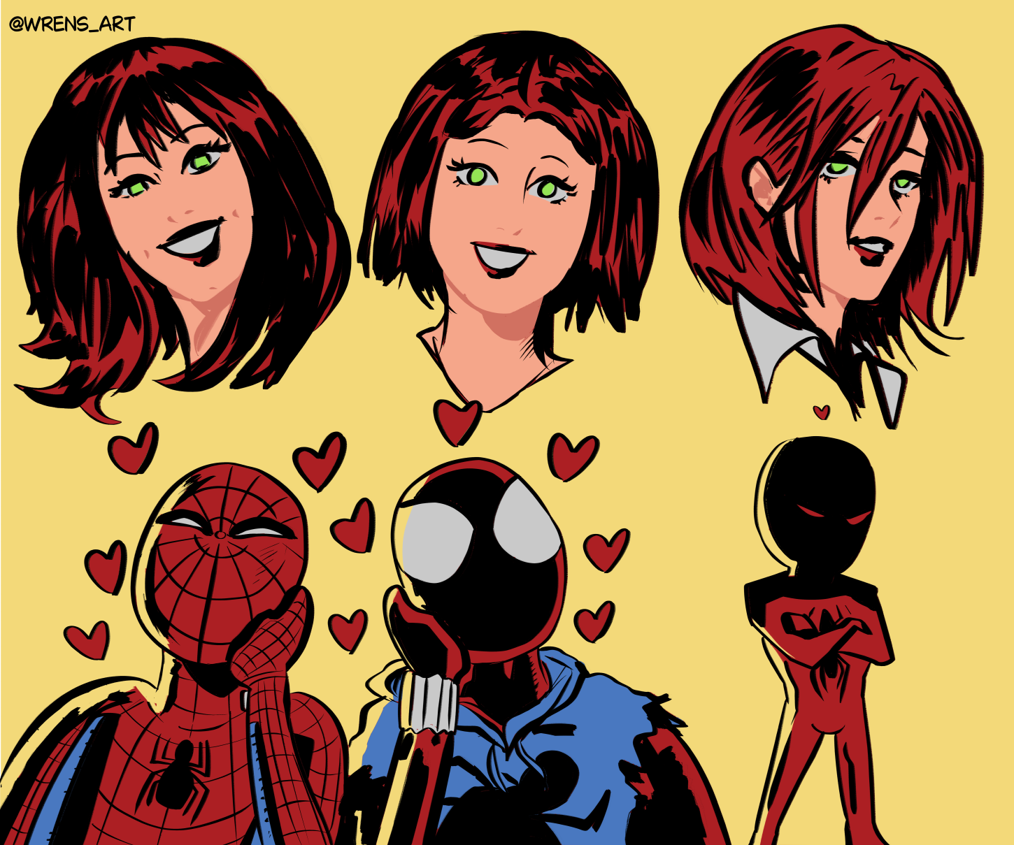 [OC] Spiders + Redheads | Scrolller