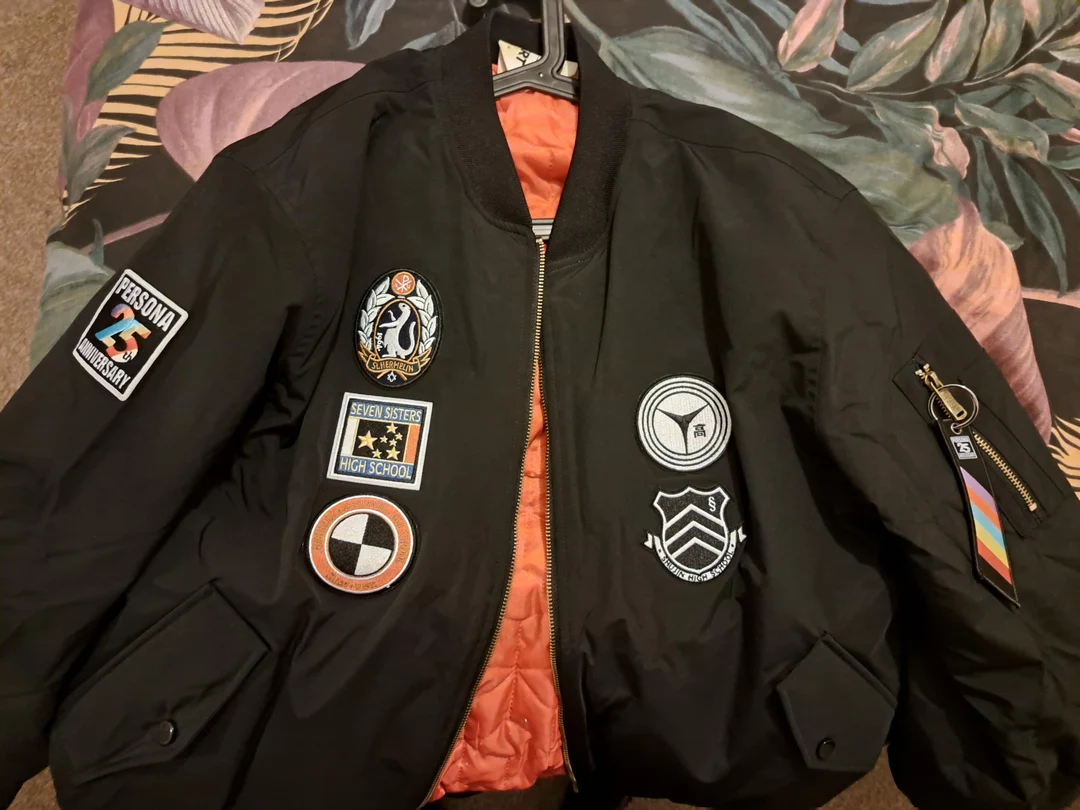 Just got the new Persona 25th Anniversary bomber jacket | Scrolller