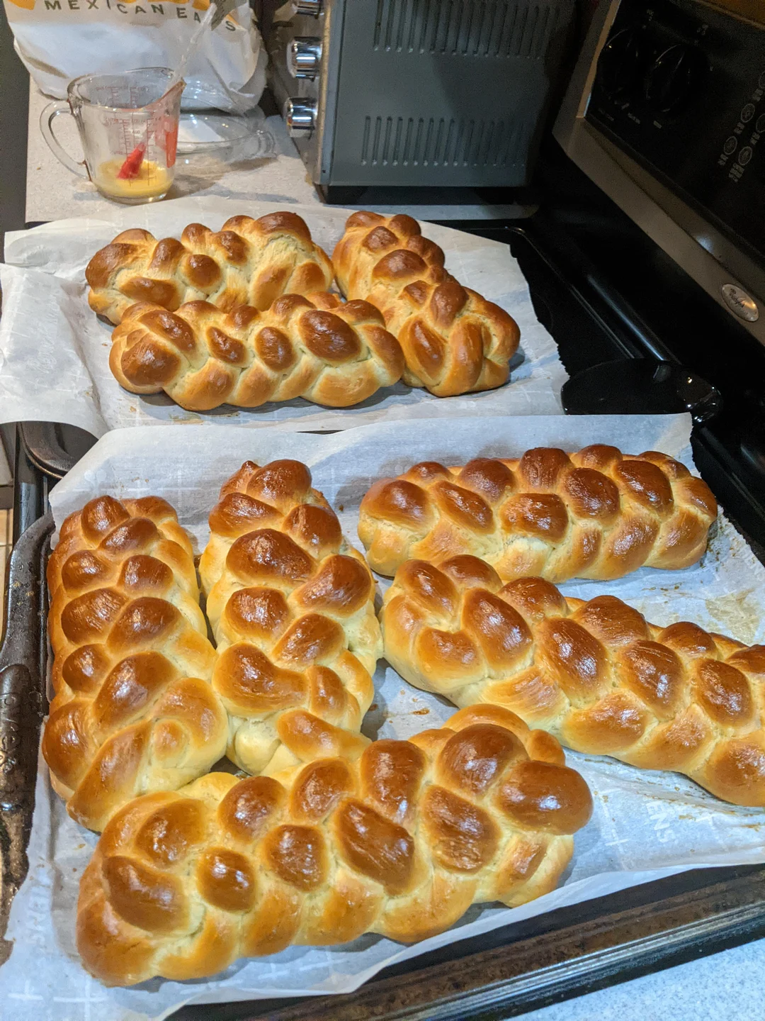 Made a nice batch of Challah the other day, golden lovelies | Scrolller
