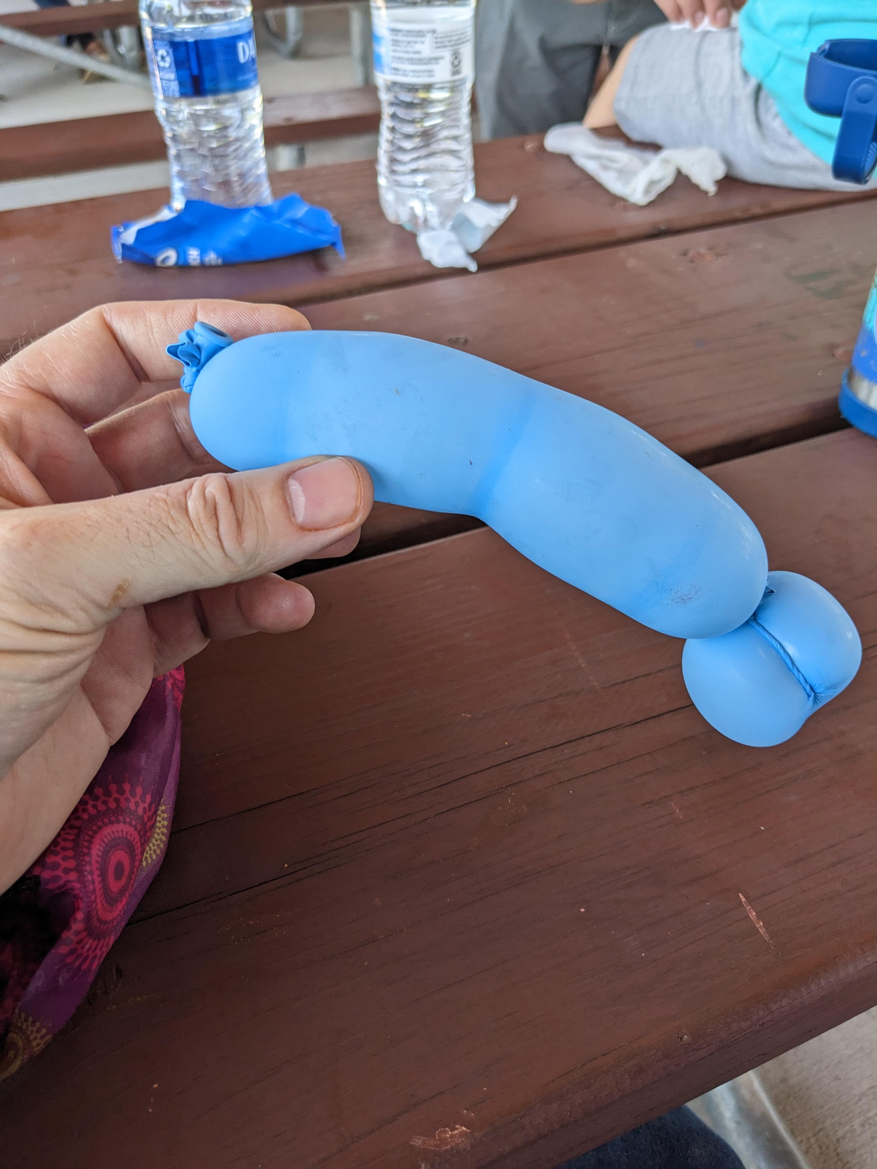 My son's balloon sword popped | Scrolller