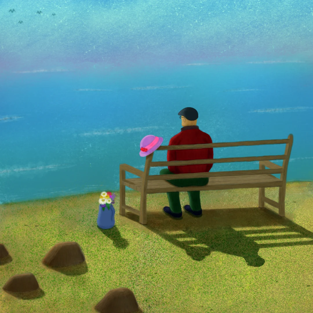 "Reminisce", Me, Procreate, 2022 | Scrolller