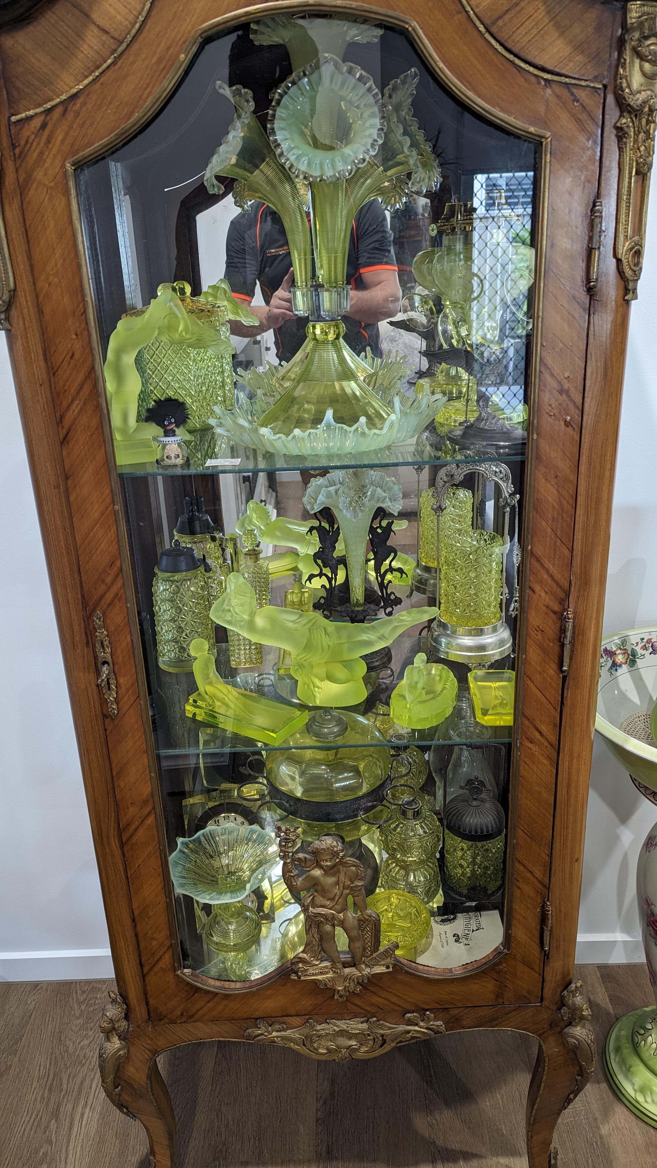 I worked in a house that had a collection of uranium glass | Scrolller