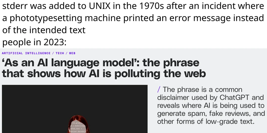 As an AI language model, i can't even | Scrolller