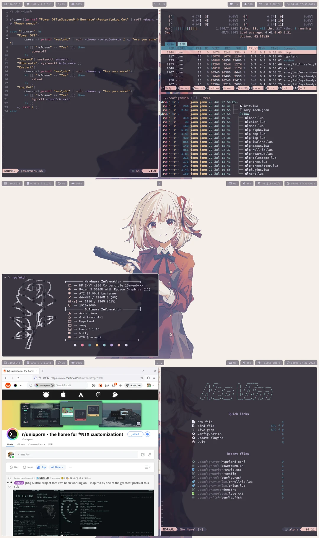 [Hyprland] | Scrolller