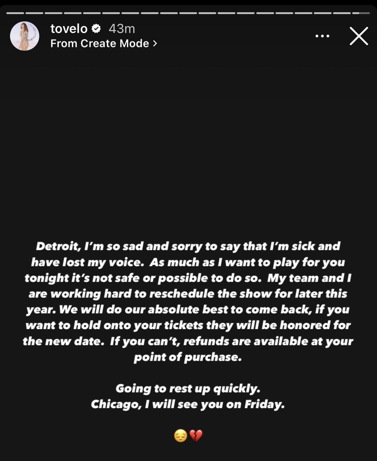 Looks like Detroit is cancelled. 💔 | Scrolller