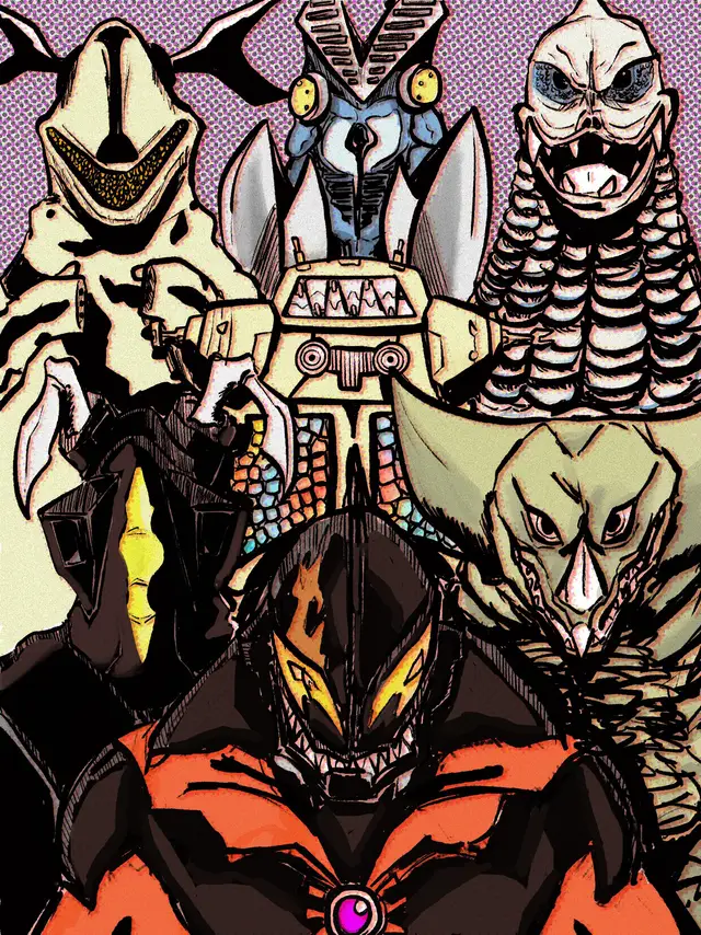 [OC] Some fantastic of my favorite Ultra Kaiju! | Scrolller