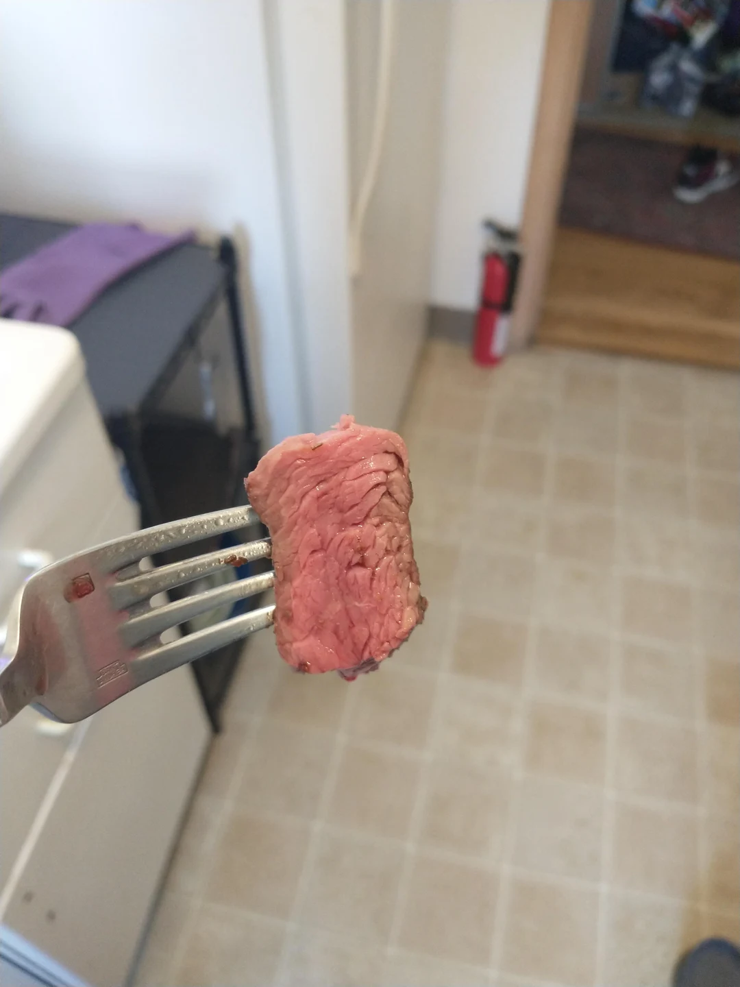 Working on my reverse sear. Was going for Medium Rare, how do I improve it? | Scrolller
