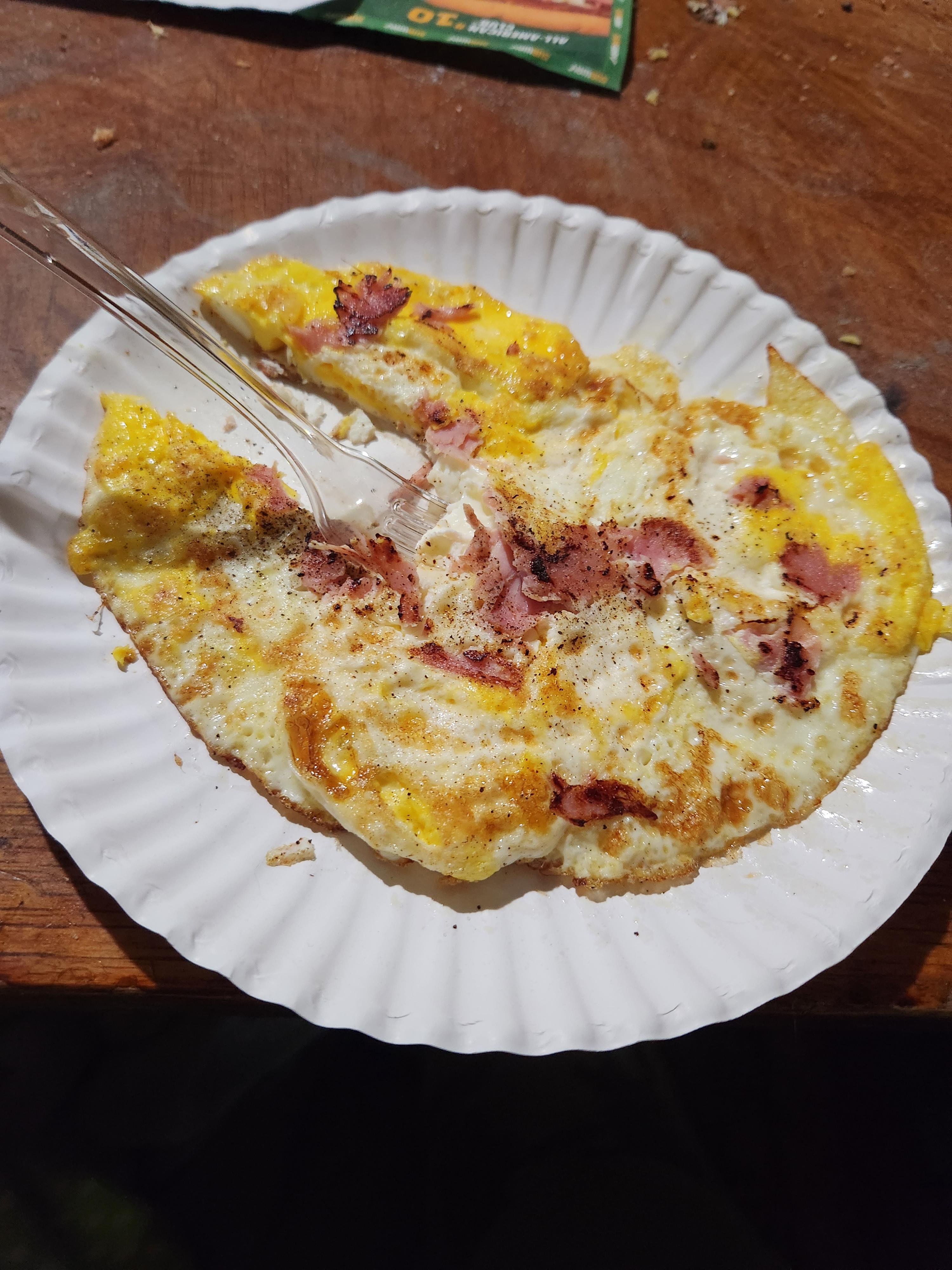 [homemade] omelet with ham | Scrolller