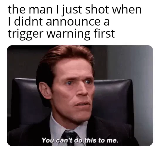 TW: talks about triggers | Scrolller