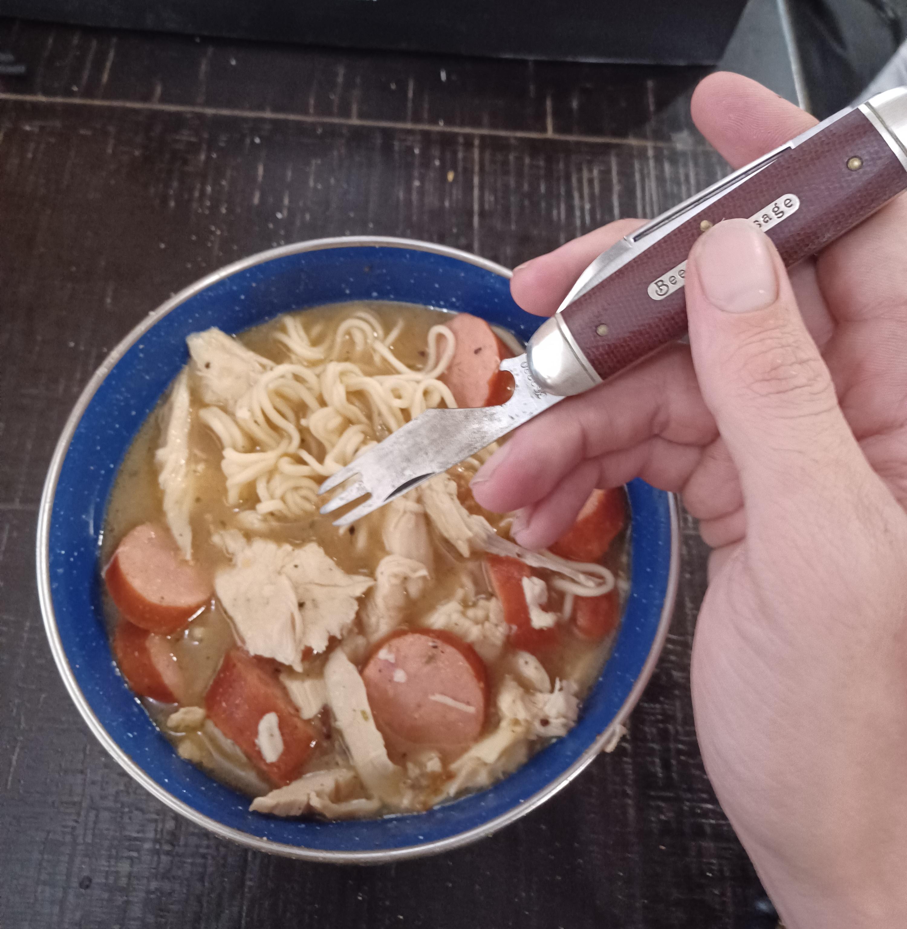 GEC Beer and Sausage Tool in use | Scrolller