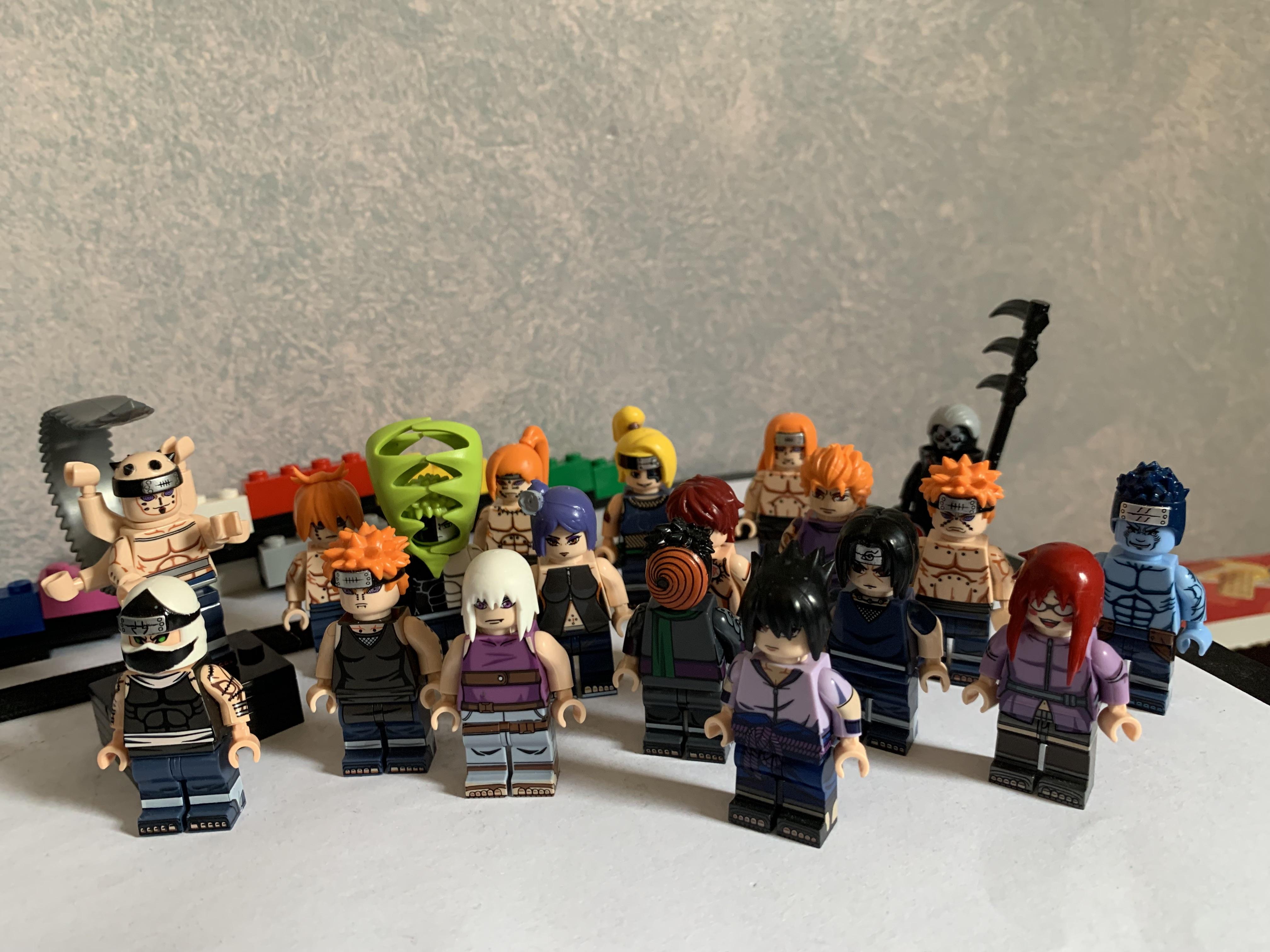 The full Akatsuki, in LEGO! | Scrolller