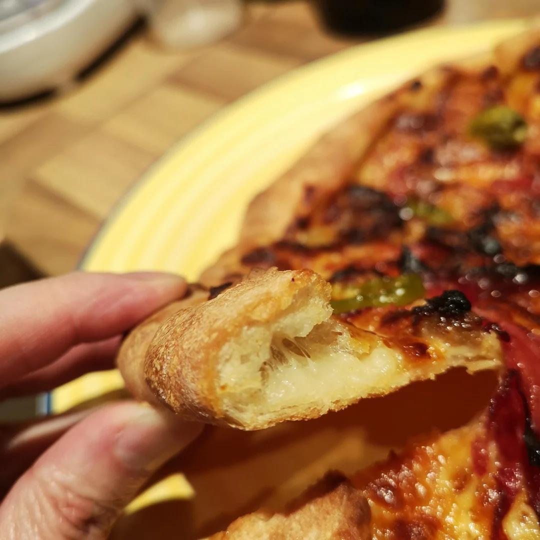 [homemade] meat eater stuffed crust pizza | Scrolller