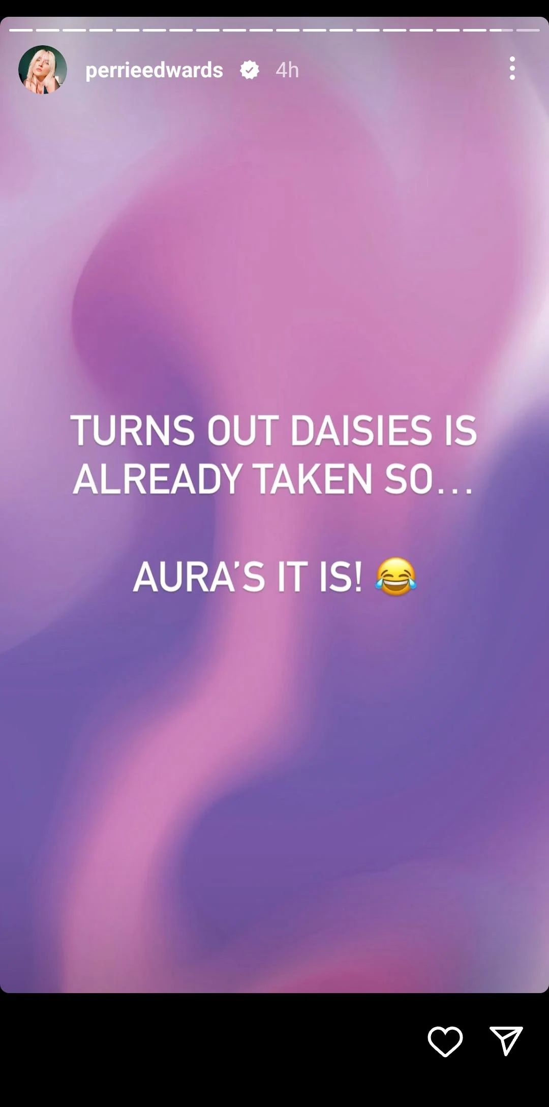 Perrie's Fandom name is officially Auras!! | Scrolller