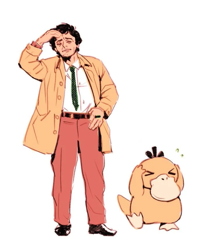 Pokemon columbo psyduck | Scrolller