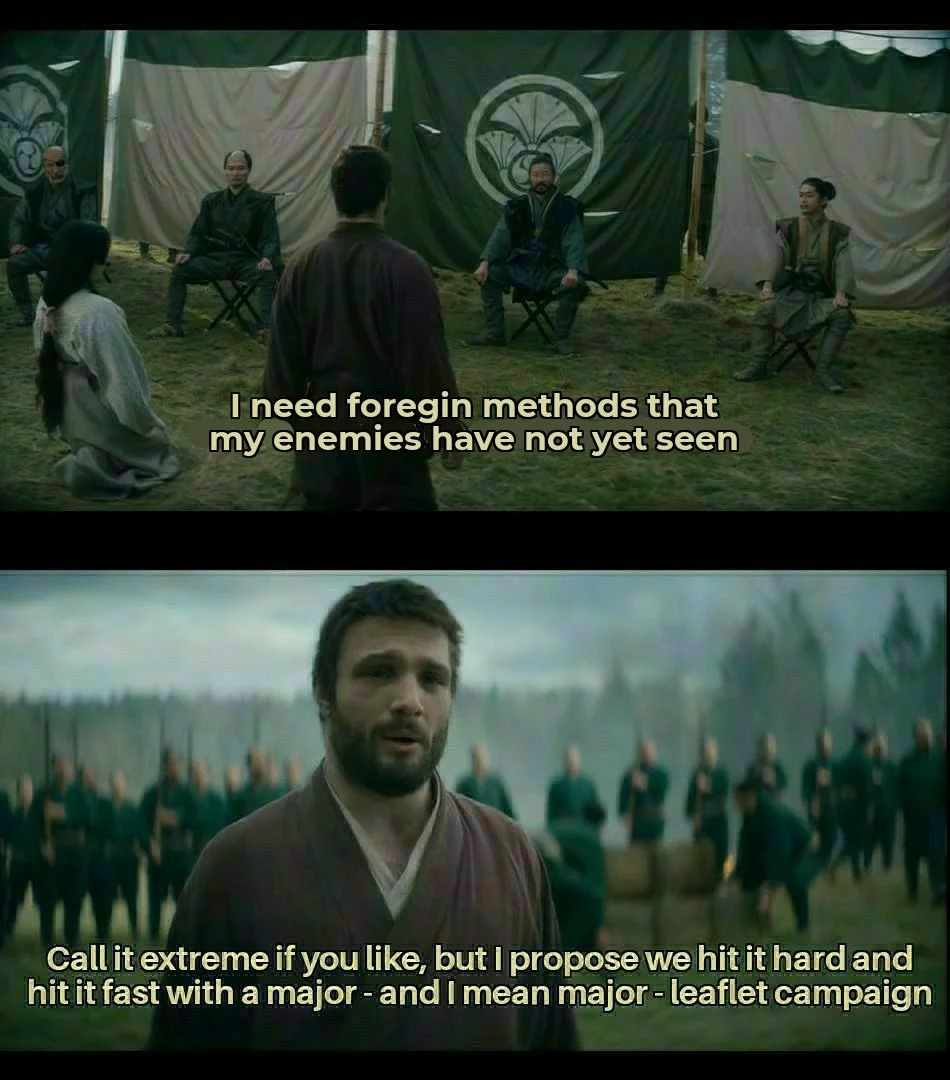 Shogun, extreme times extreme measures | Scrolller