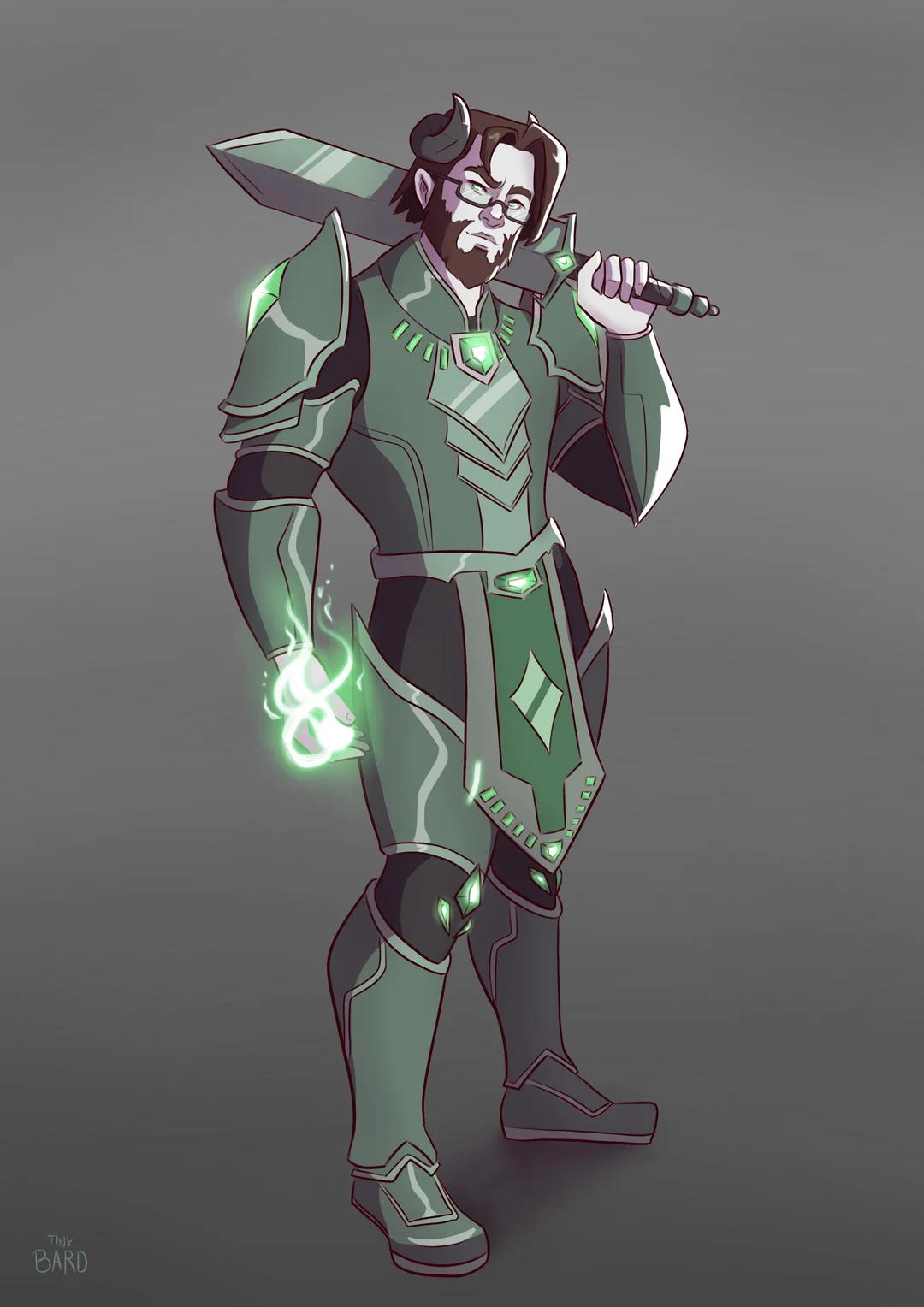 [OC] [Art] Art I made of my client's character. What do you think of my ...