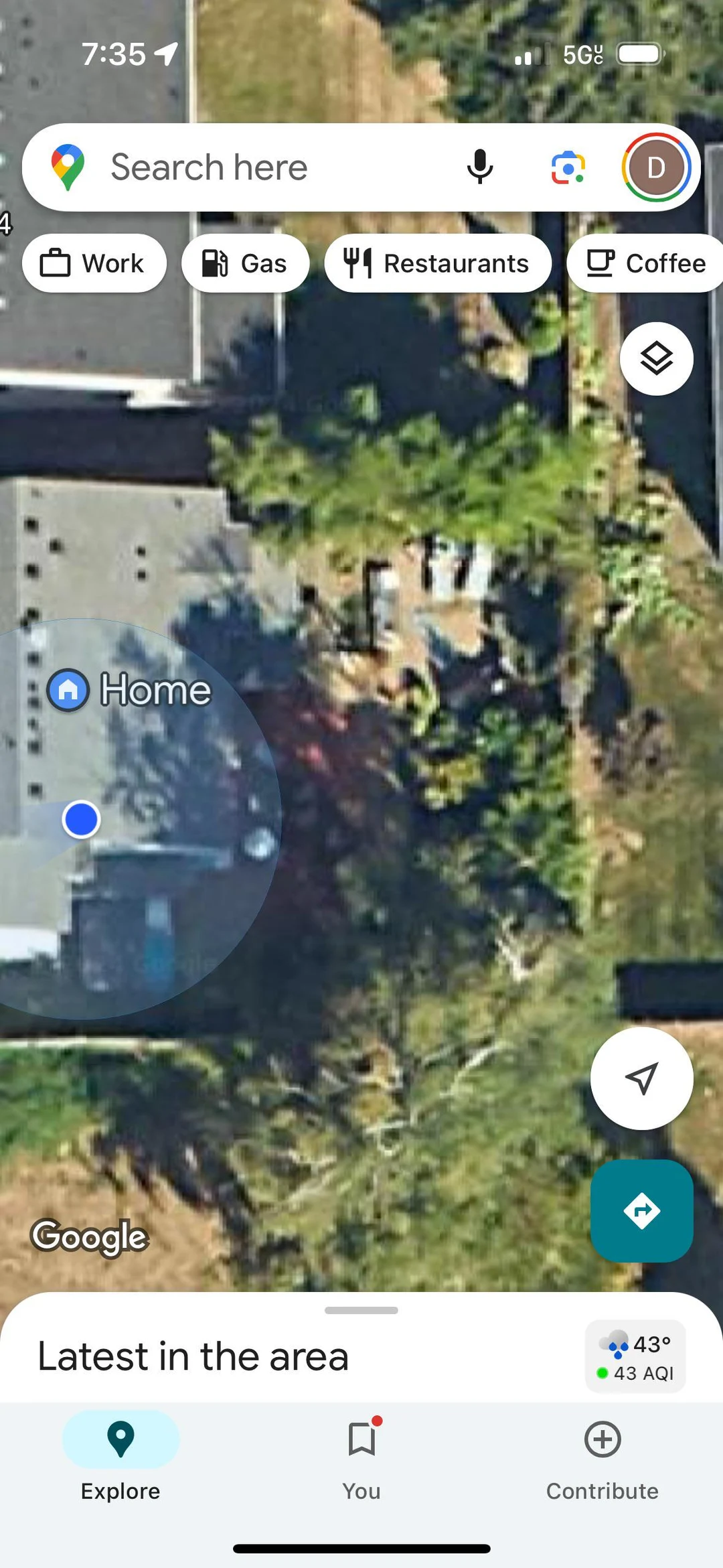 Google Maps got a satellite picture of my wife naked in our backyard 🤣 | Scrolller
