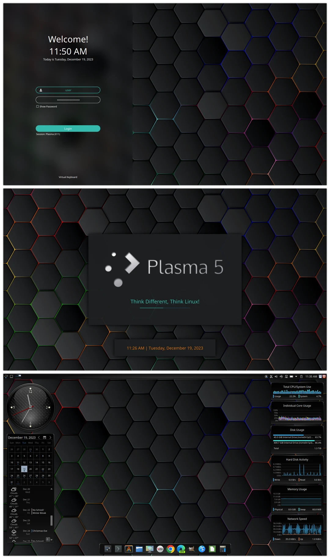 [SDDM+Splash+Plasma] | Scrolller
