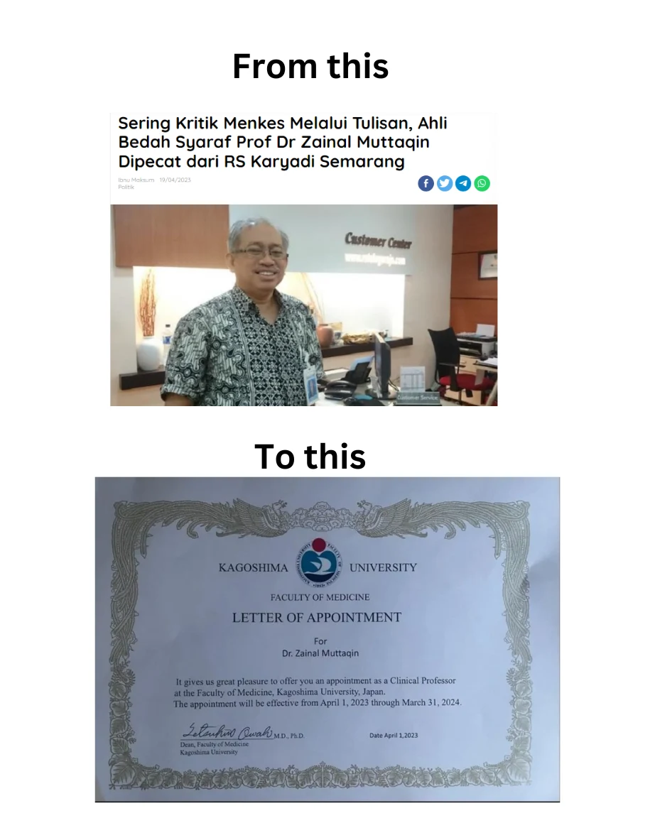 "gw gak kehilangan lu, lu yang kehilangan gw" -Prof Zainal | Scrolller