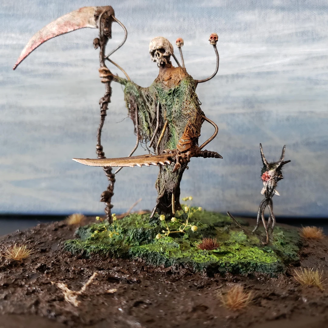 GrimDark Revenant, Me, kitbash/sculpt, 2022 | Scrolller