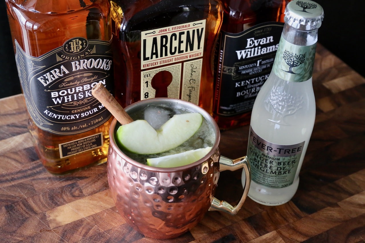 Apple Cider Bourbon Mule Cocktail | Scrolller