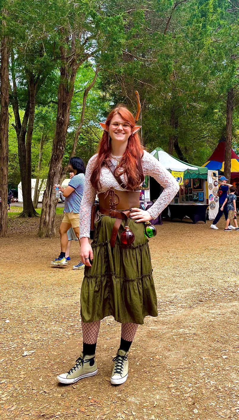 My first Ren Faire out :)) | Scrolller