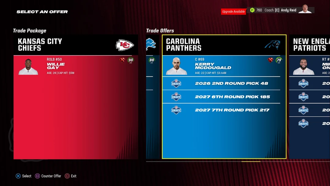 First time I’ve ever seen an X-Factor center on Madden | Scrolller