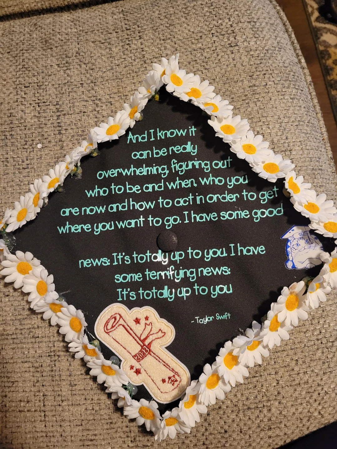 Graduation Tomorrow! So happy with my cap. | Scrolller