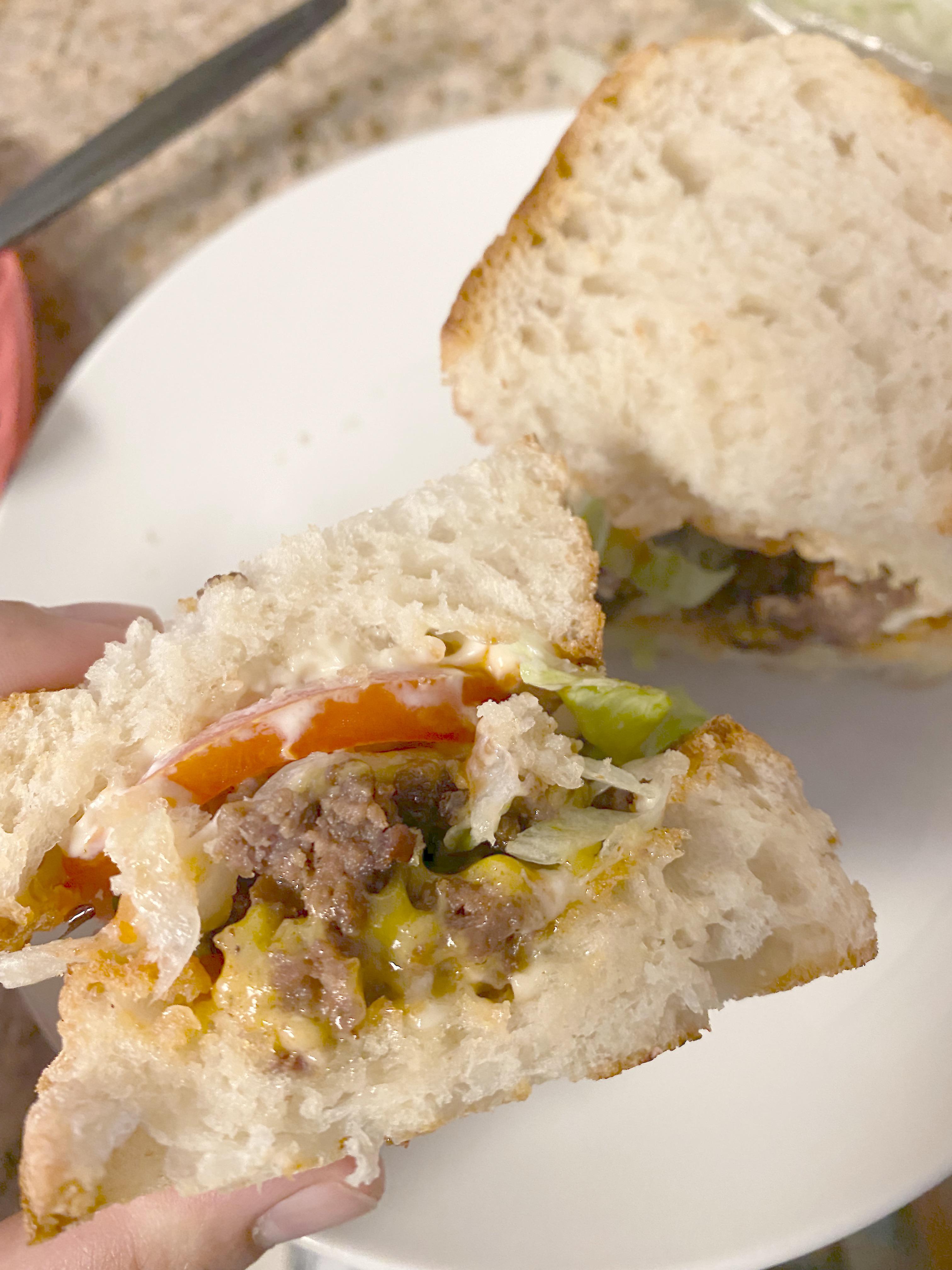 I made an edible chopped cheese 😏🔥 | Scrolller