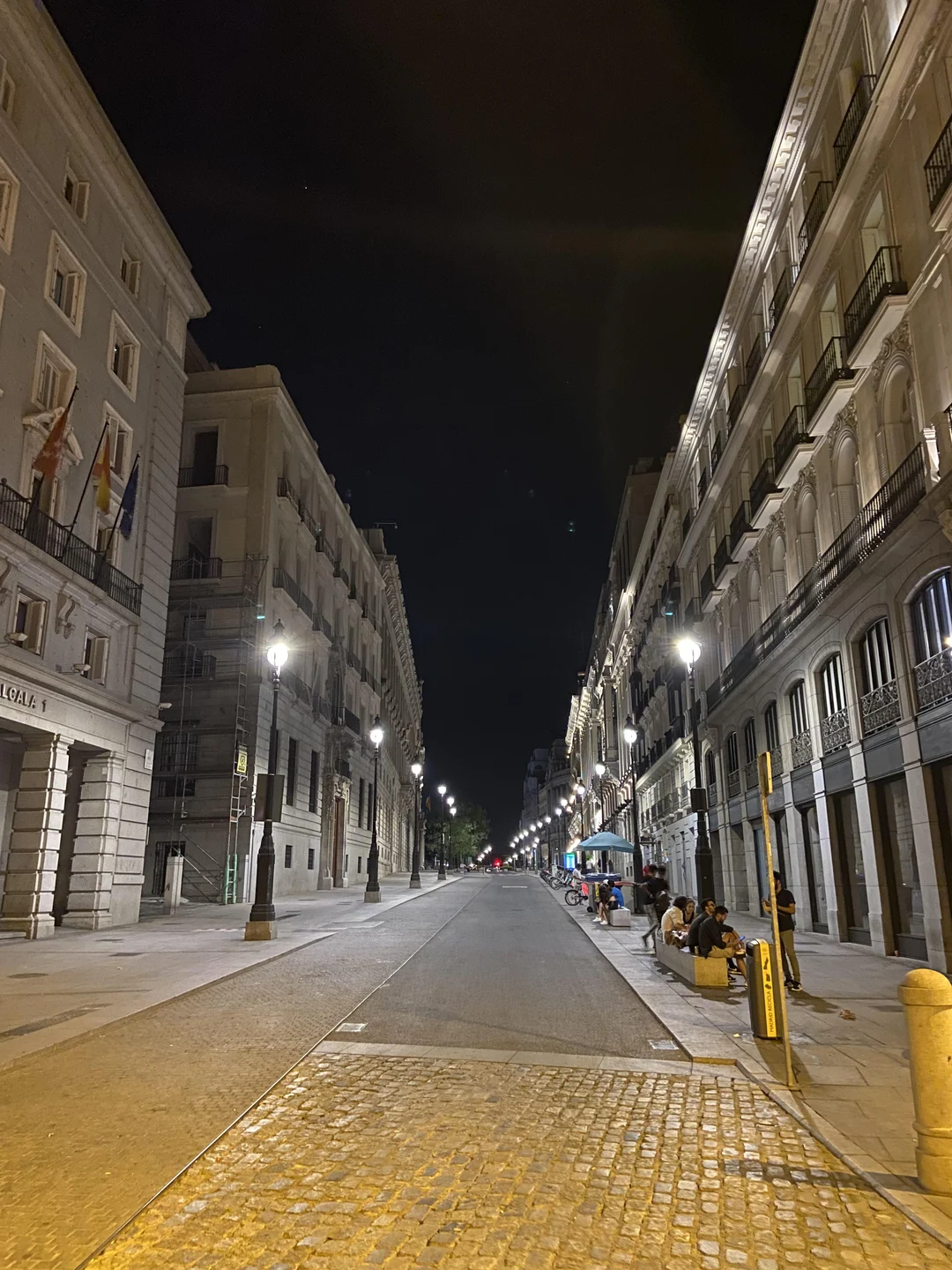 Downtown Madrid at night | Scrolller