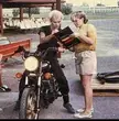 A young Gwen Stefani getting Sting’s autograph, 1983 | Scrolller