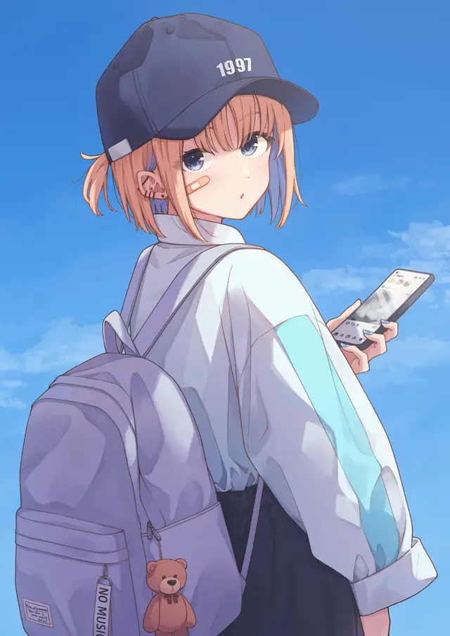 Scrolling on her Phone | Scrolller