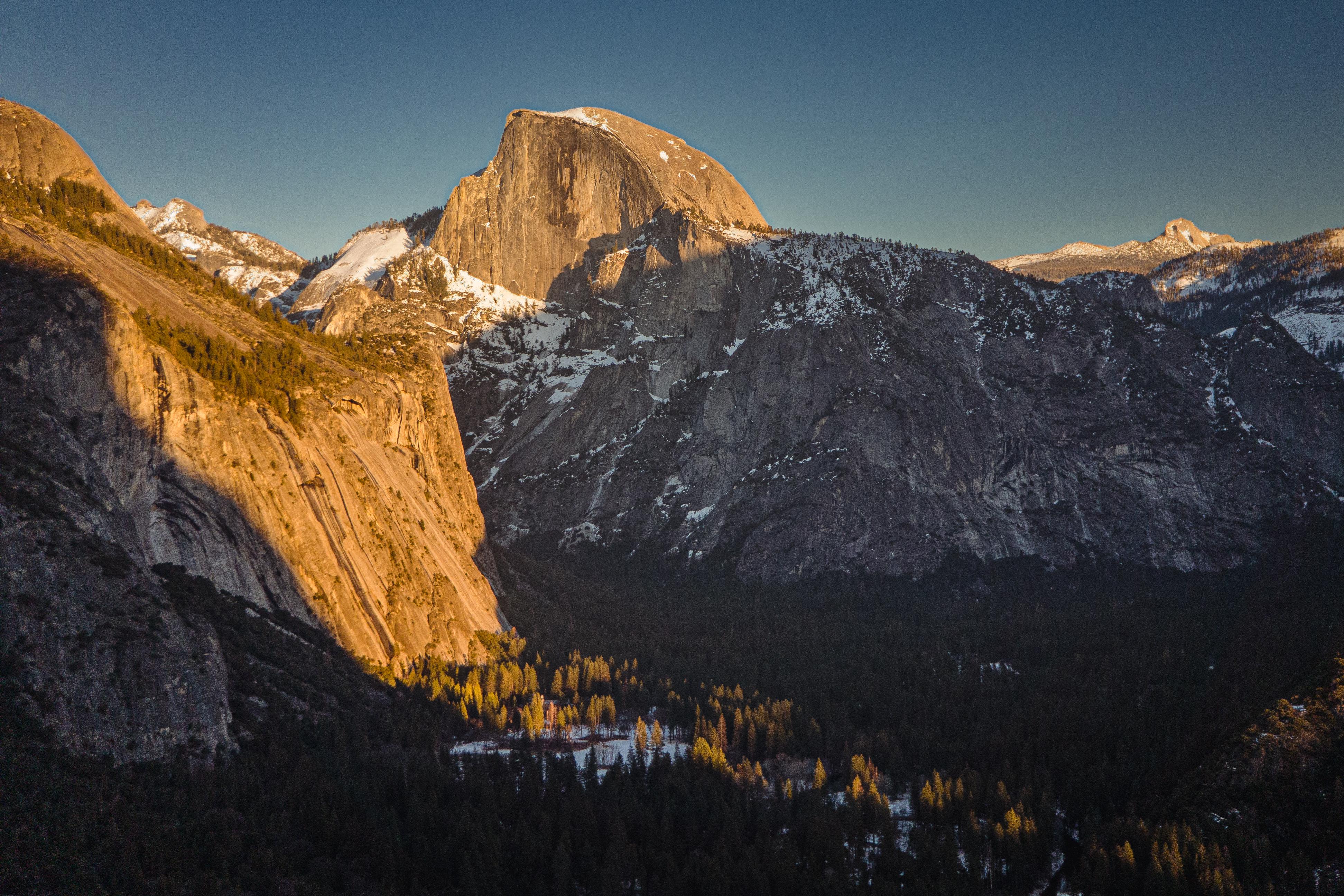 Half Dome from Columbia Rock. Yosemite NP CA. [OC] | Scrolller