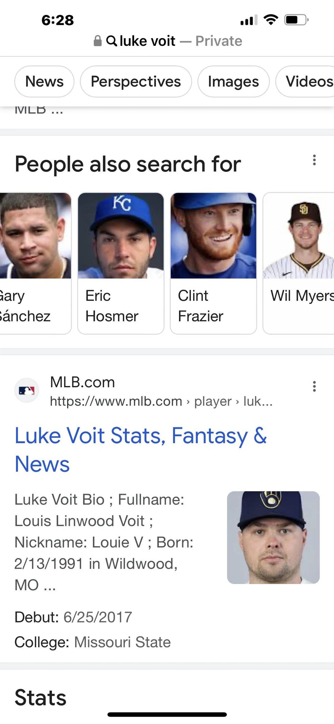 Luke Voit search | Scrolller
