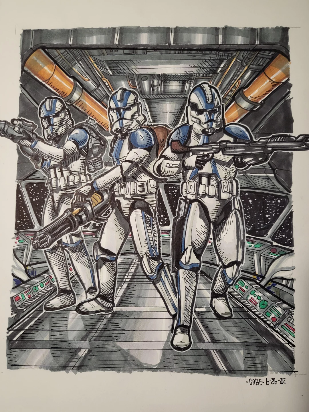 501st, Alcohol markers and inks | Scrolller