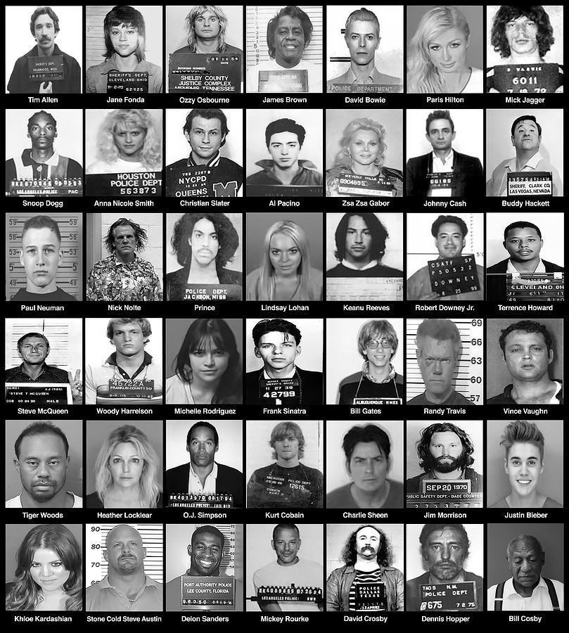 Famous Mugshots | Scrolller